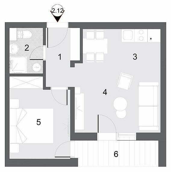 Knežev dvor Apartments – AP 2.12 - Prodaja nekretnina - Knežev Dvor